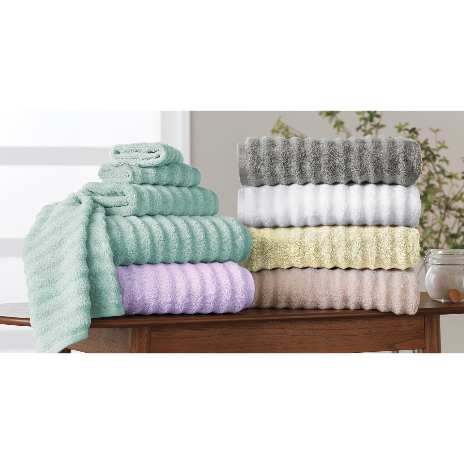 Spa Zero Twist 6-piece Towel Set | Swiss Colony
