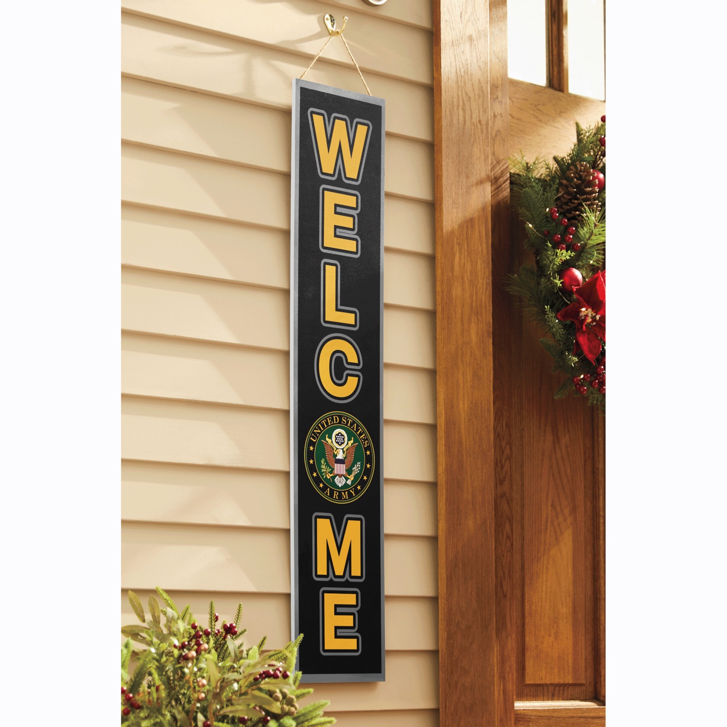 Military Porch Welcome Sign | Swiss Colony