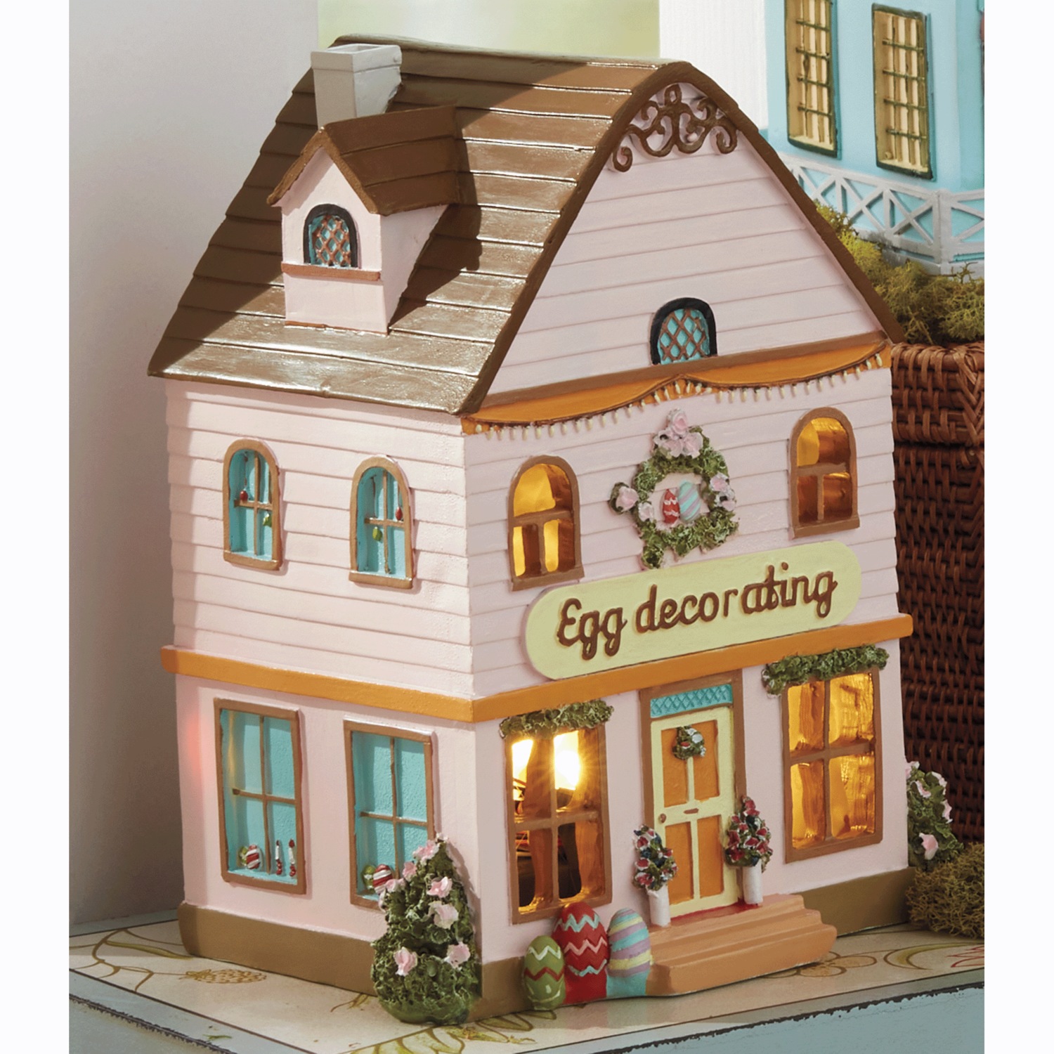 Lit Easter Town | Swiss Colony