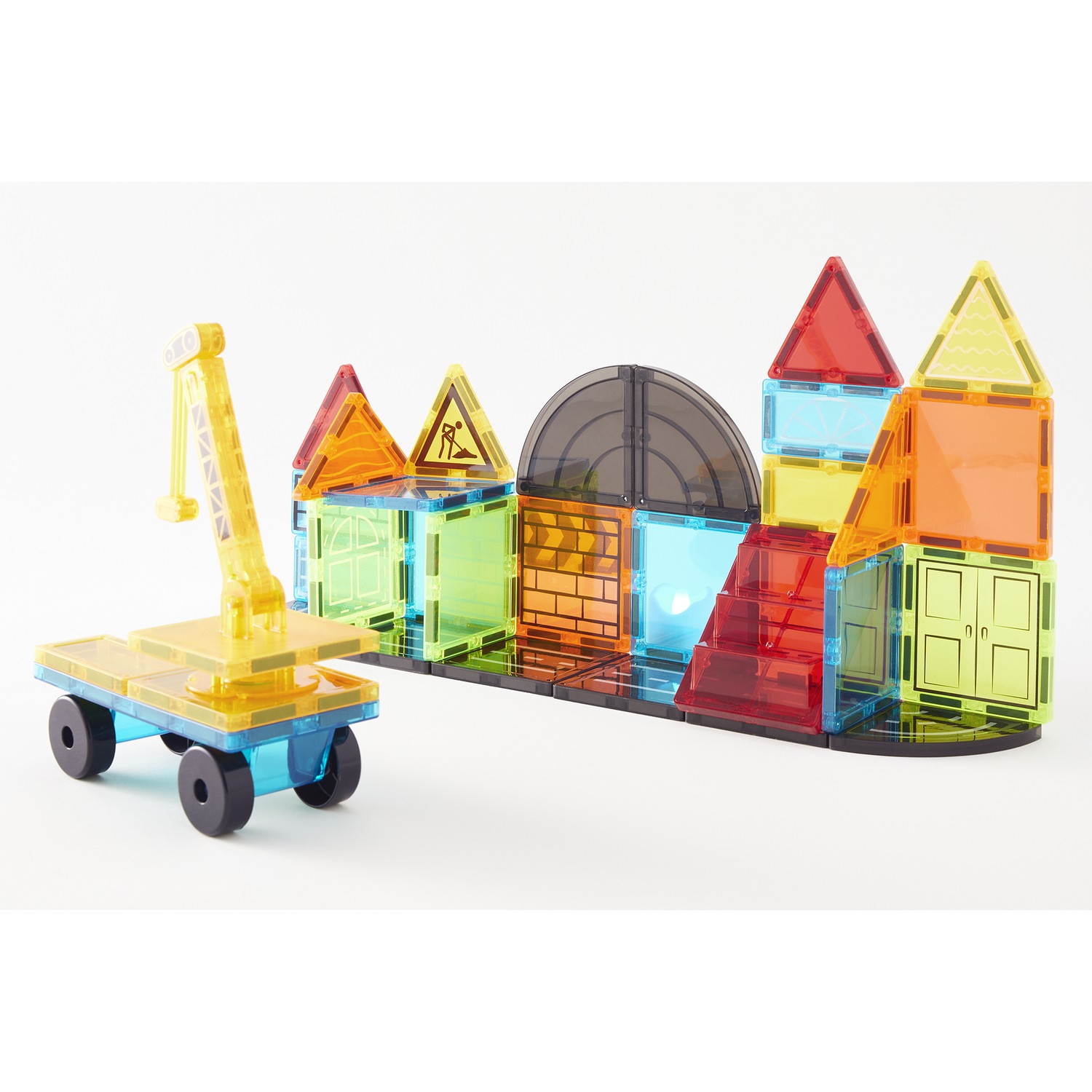 Magnetic Tiles Construction Blocks Sets | Swiss Colony