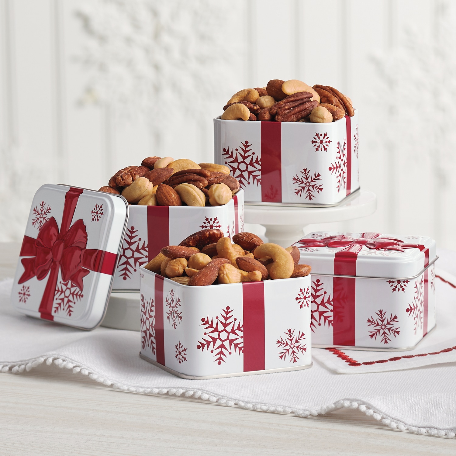 4 Mixed Nut Gift Samplers | Swiss Colony