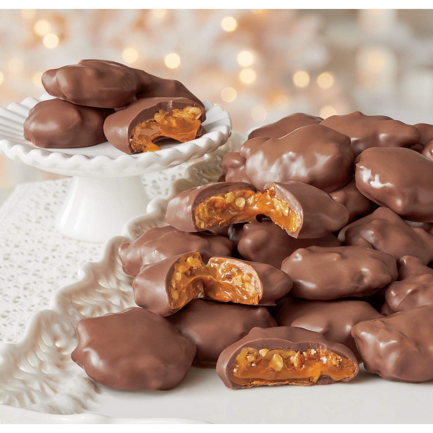 Caramel Pecan Clusters | Swiss Colony